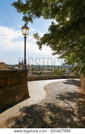 Avenue leading to the Old Cath image & stock photo. 220427686