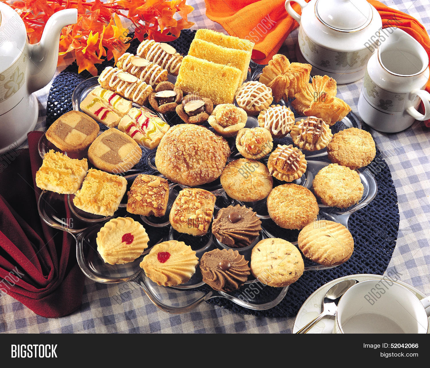 Biscuits image & stock photo. 52042066