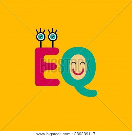 Eq Icon. Logo, Sign, Symbol Emotional Intelligence, Psychology Therapy ...