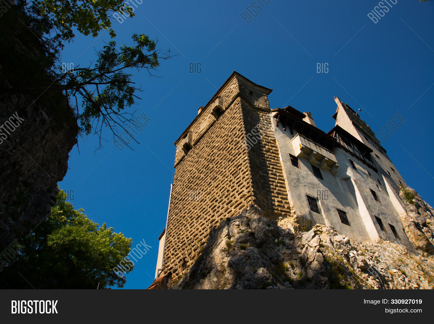 Bran Castle - Dracula Is Castle, Romania. Transylvania: Bram Stoker ...