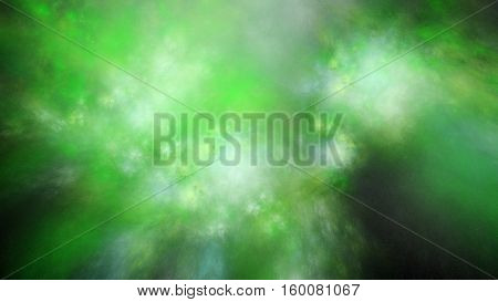 Perfect starry sky. Bright fog galaxy. 3D surreal illustration. Sacred ...