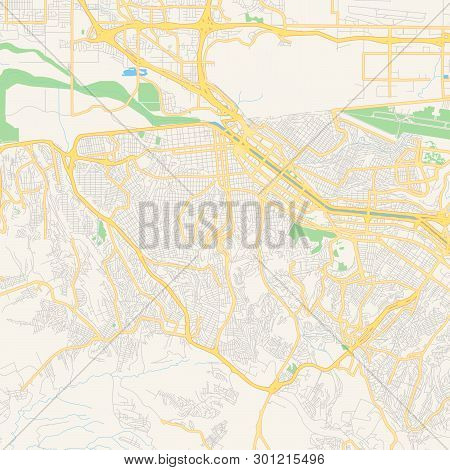 Printable Map Of Tijuana Mexico