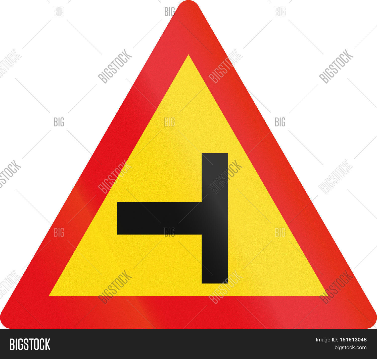 Temporary Road Sign Used In The African Country Of Botswana - Side Road ...