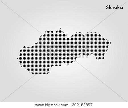 Map Of Slovakia. Vector Illustration. World Map image & stock photo ...