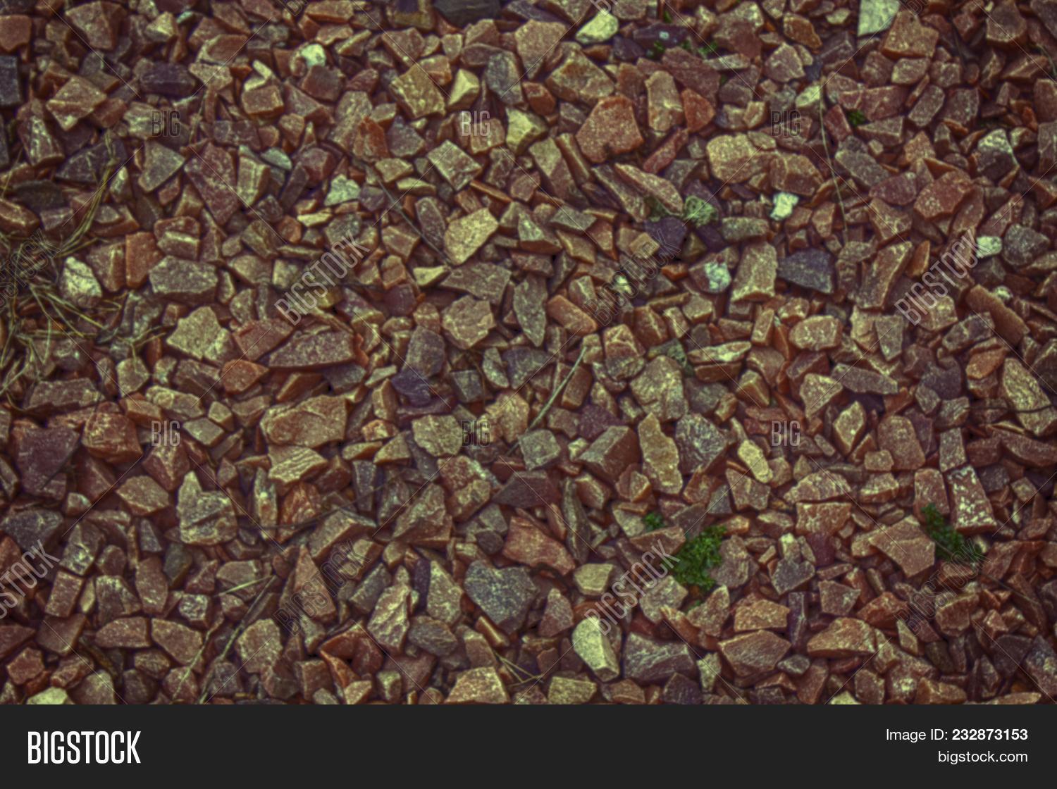 Flintstone Pebbles Structure Of Red Stone For Background. image & stock ...