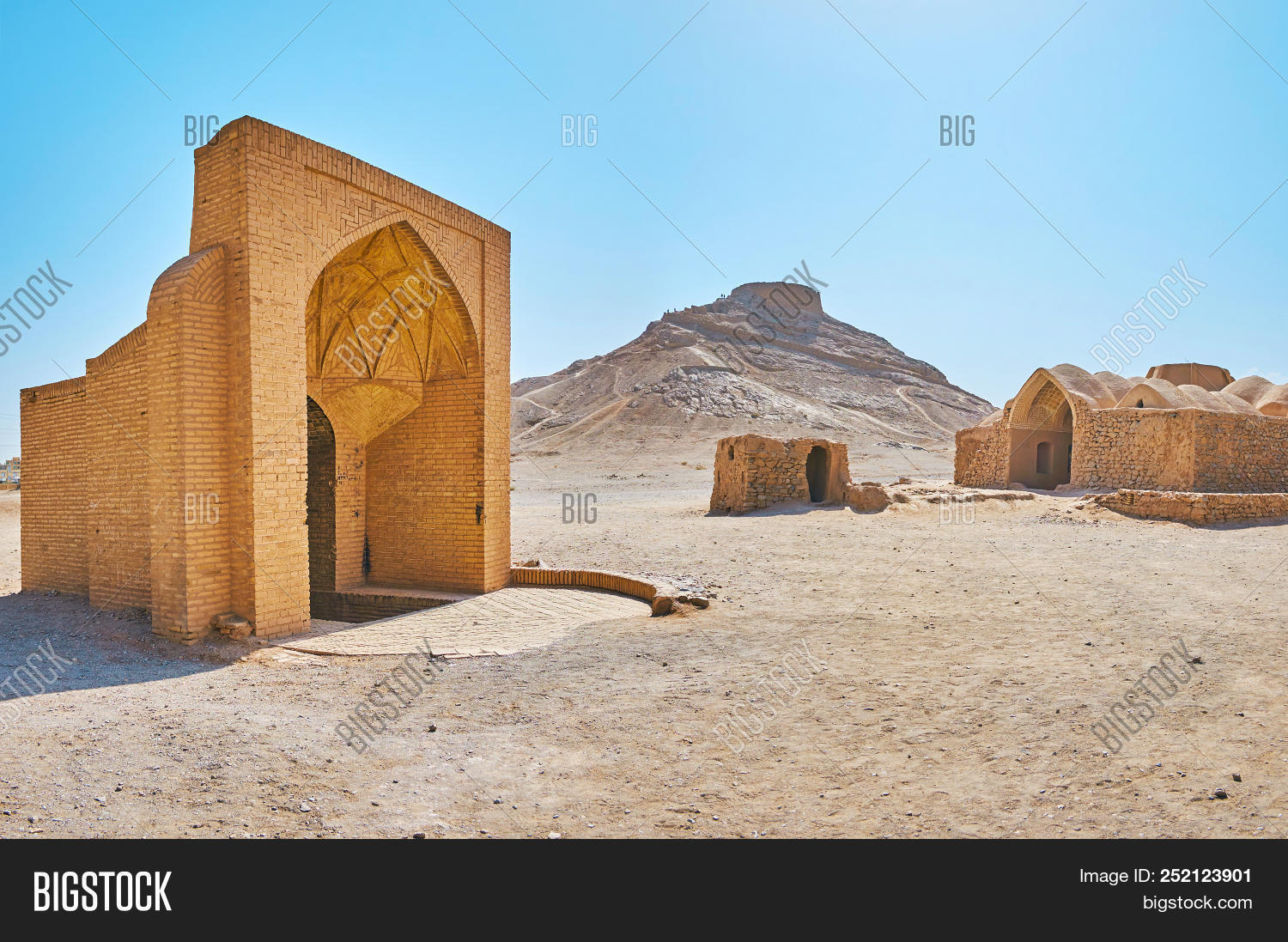 The Zoroastrian Burial Site, Named Dakhma Of Towers Of Silence Is The ...