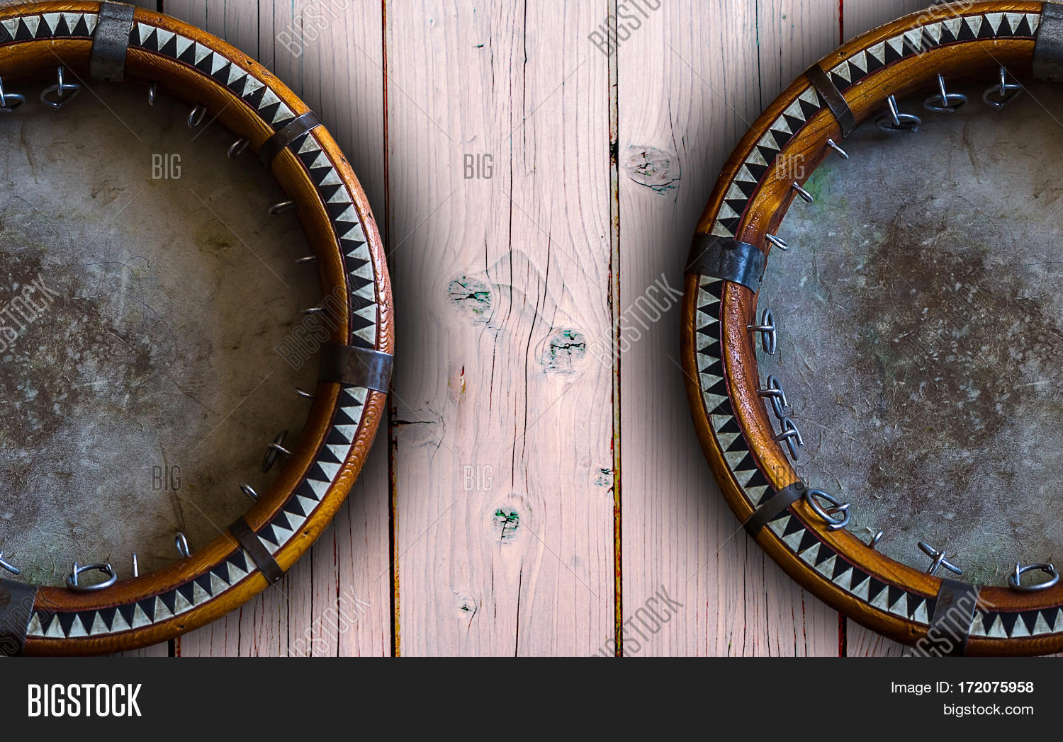 Central Asian Tambourine. Uzbek Doira. The Traditional Uzbek Musical ...