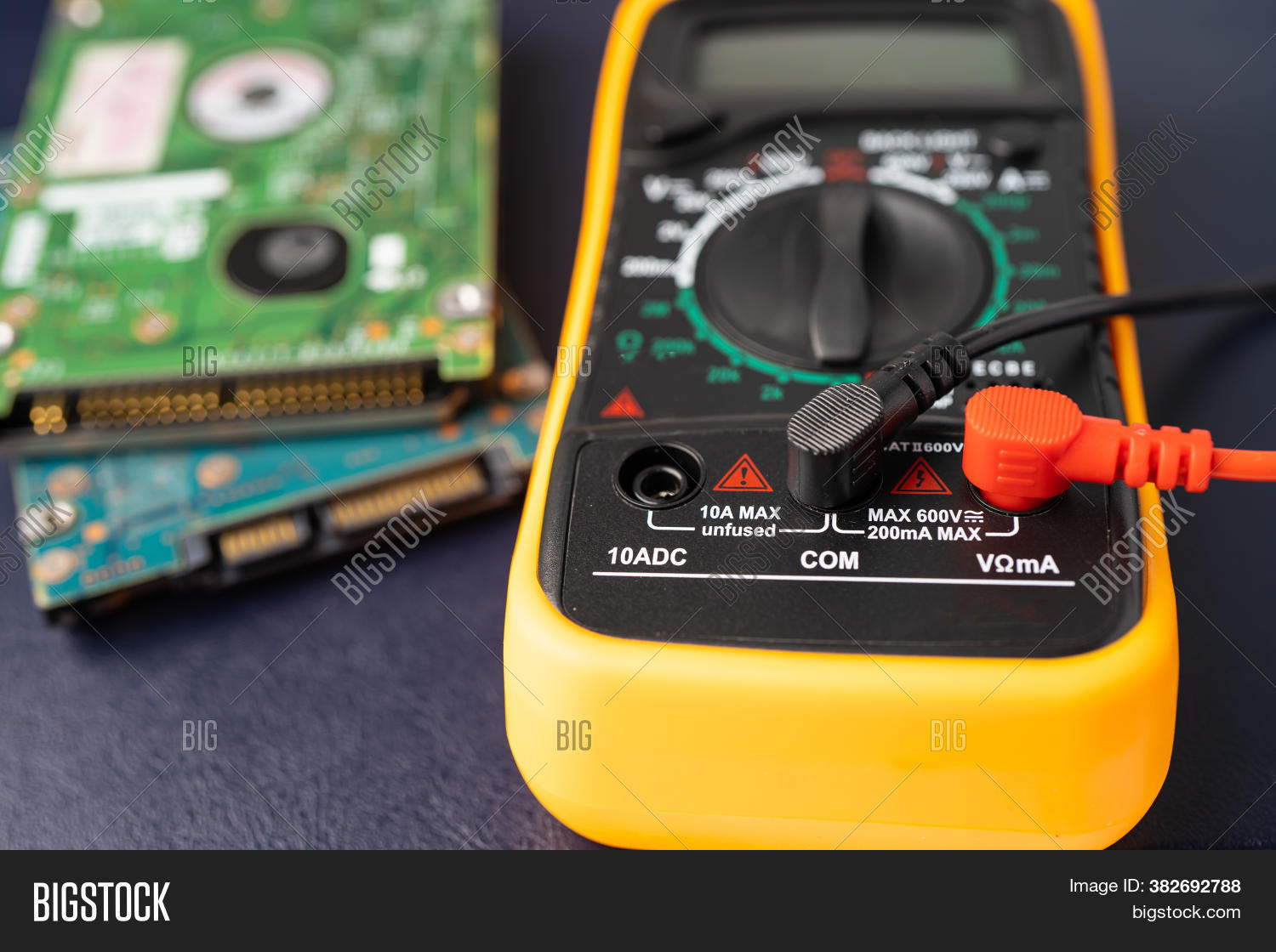 Multimeter with main board, maintenance, repairing and checking ...