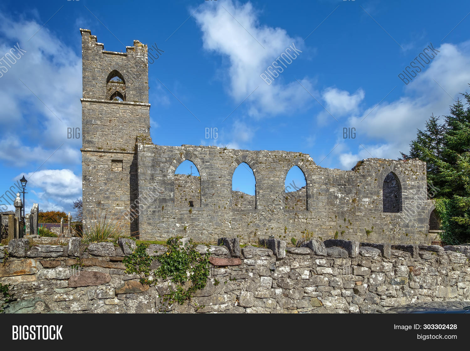 Cong Abbey Also Known As The Royal Abbey Of Cong, Is A Historic Site ...