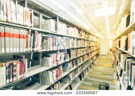Abstract Background Public Open Space Library In Usa - Stock Image ...