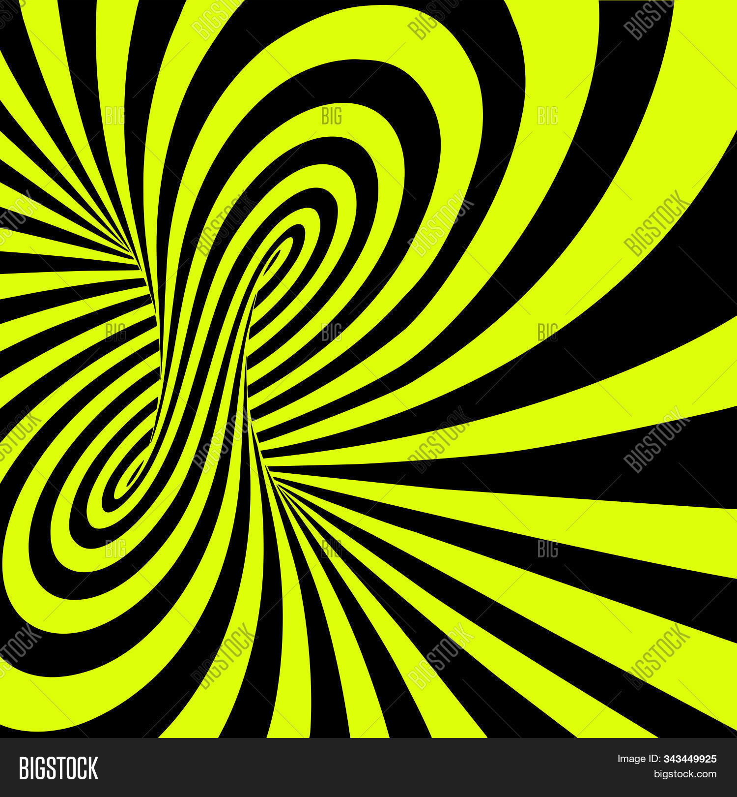 Abstract Colorful Swirl Image Concept - Optical Illusion Tornado Swirl ...