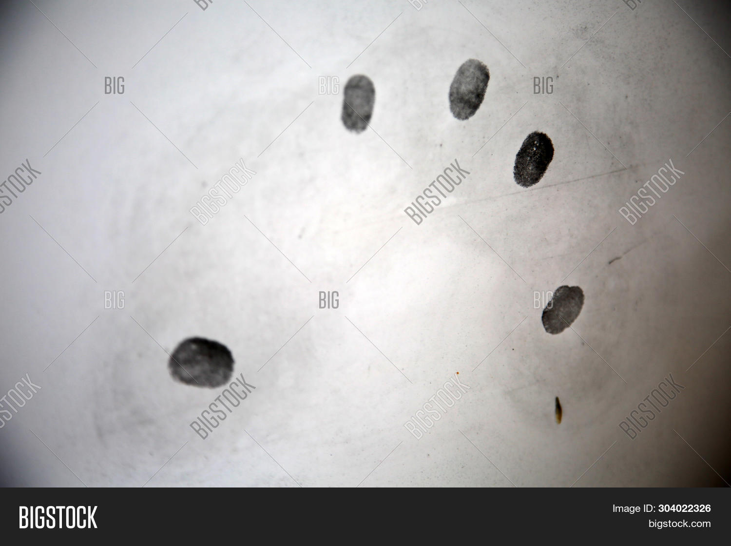 Police dusting for Fingerprints. Crime Scene. Police dusting for and ...