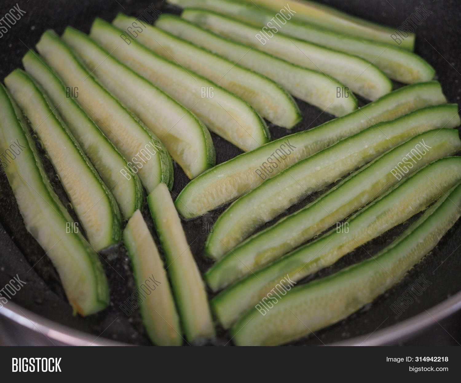 Courgettes Aka Zucchini Vegetables Food image & stock photo. 314942218