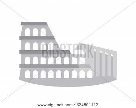 The Colosseum (coliseum), Also Known As The Flavian Amphitheater, Rome ...