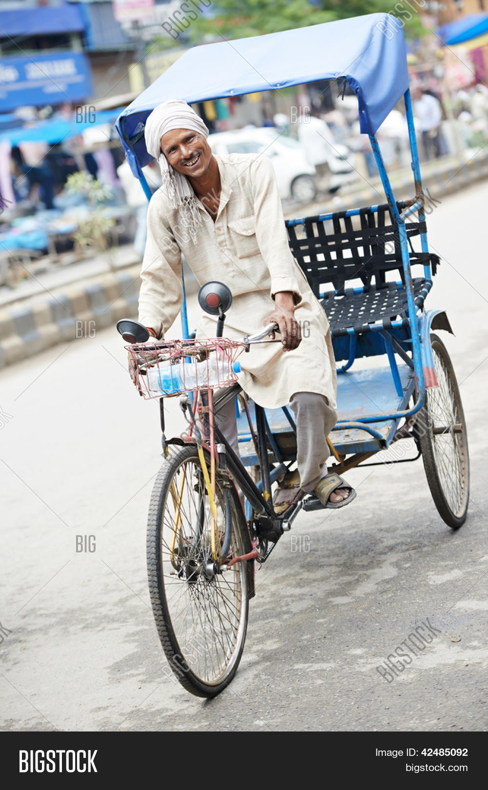 Indian auto rickshaw three-weeler tuk-tuk taxi driver man image & stock ...