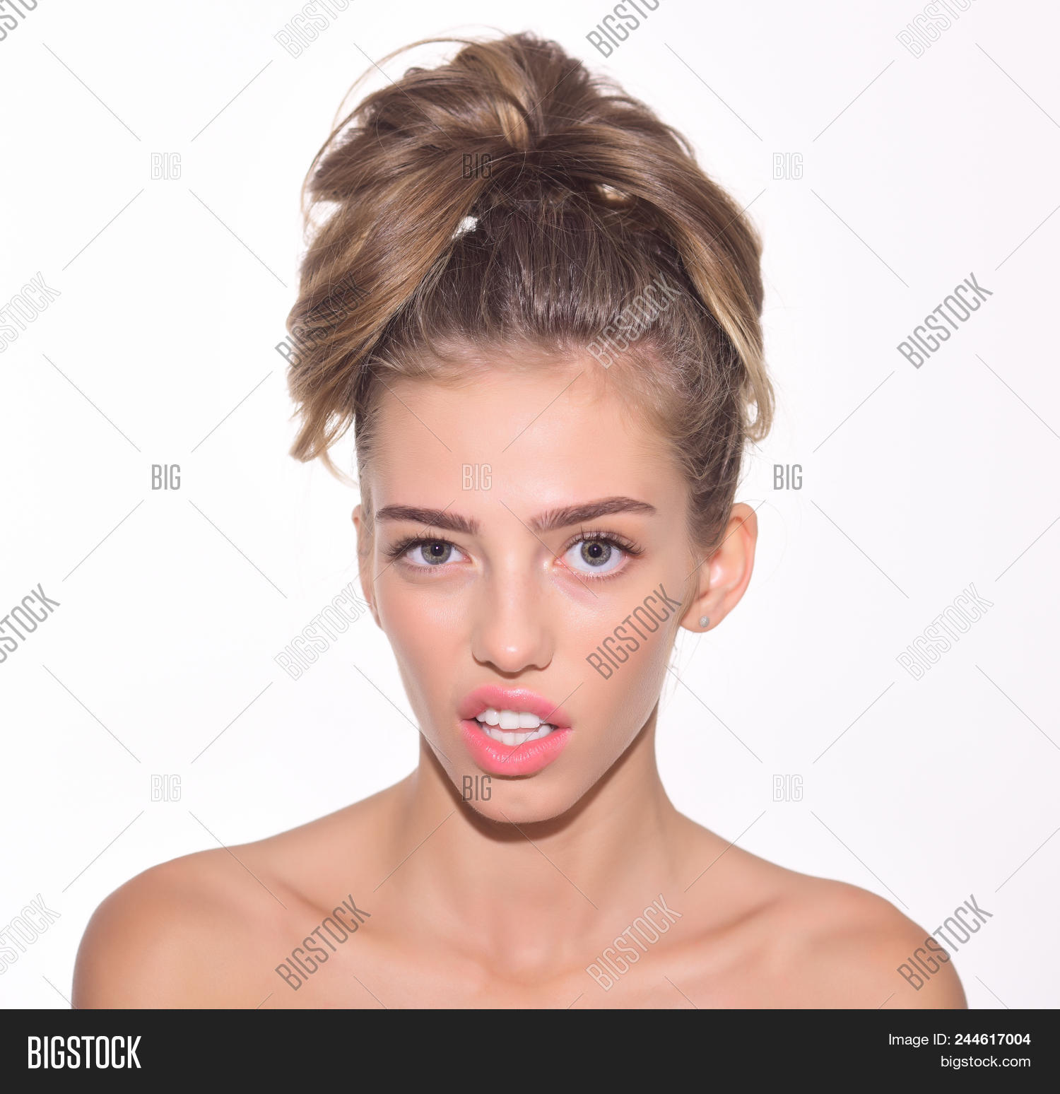 Feeling And Emotions. Different Emotions. Confused Pretty Girl. Girl ...