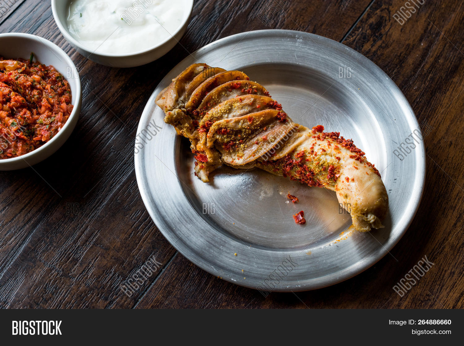 Turkish Food Rice Stuffed Tripe Sirdan Dolma / Shirdan From Adana Offal ...