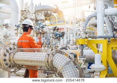 Offshore oil and gas industry Production operator record data to log ...