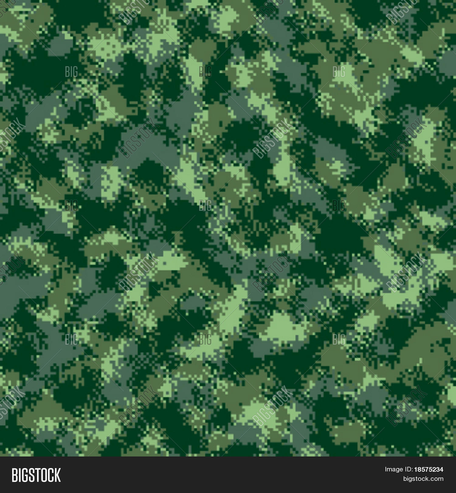 A vector drawing based on the newly designed Cadpat/Marpat pixel ...