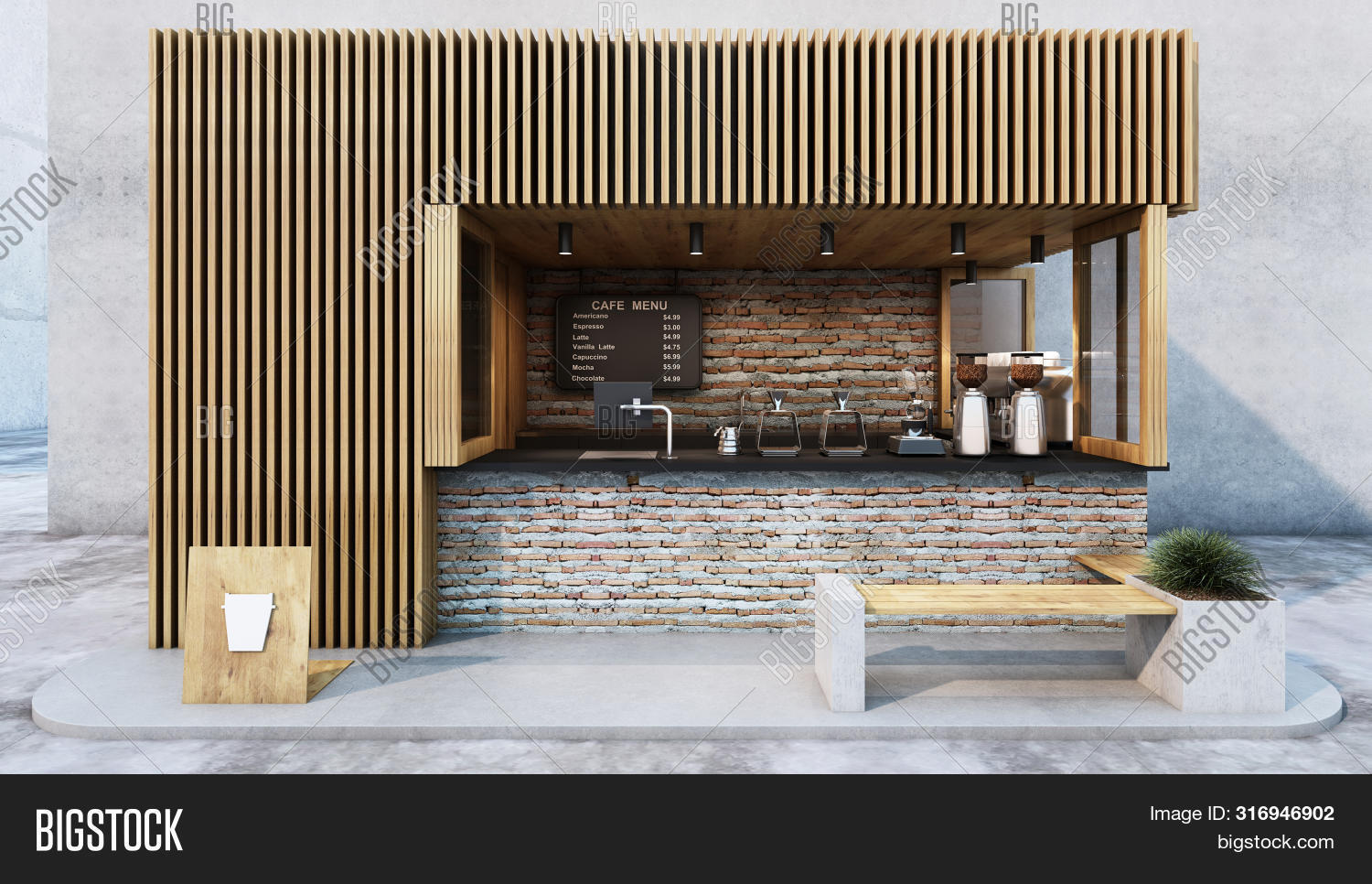 Kitchen Design Modern & Loft ,top Counter Black Stainless,wood Slat ...