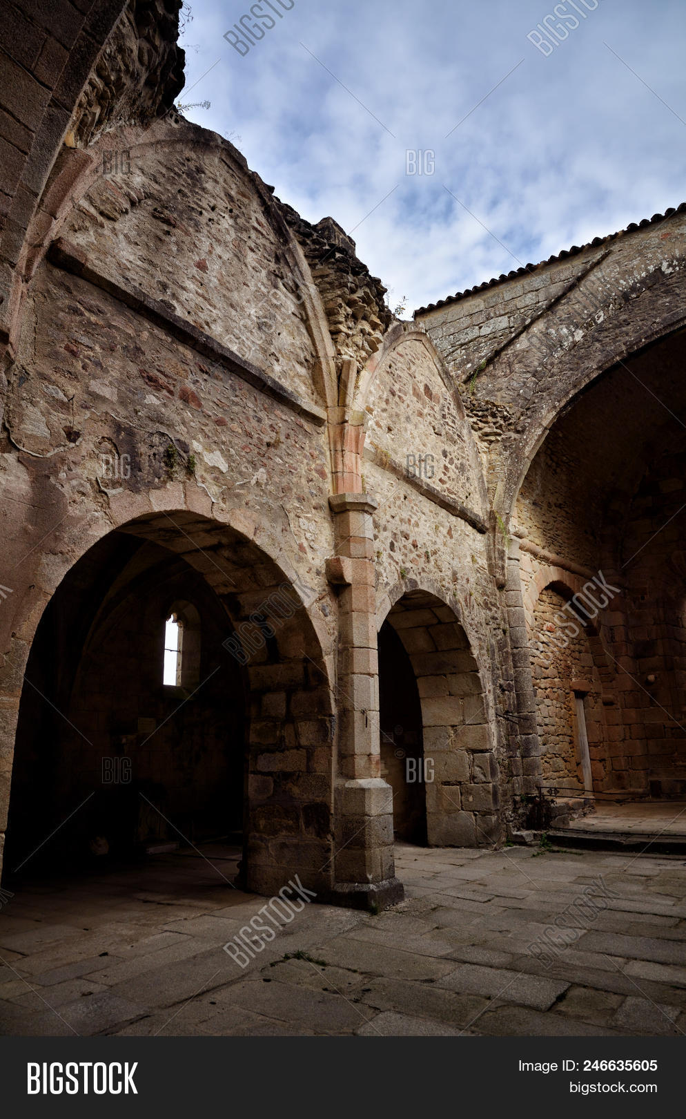 The village of Oradour sur Glane, France was destroyed in 1944, when ...
