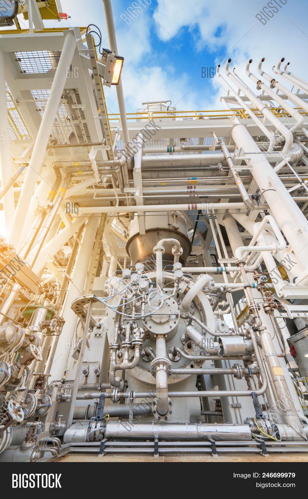 Gas Turbine Compressor Bundle, Centrifugal And Multi Stage Type Of Gas ...