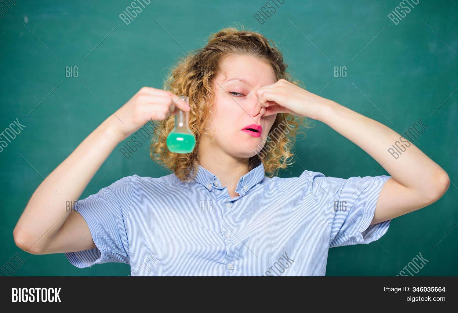 bad smell. biology experiment. sample formula. chemistry research ...