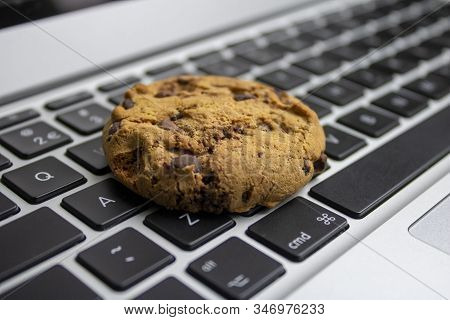 This Photo Is A Symbol For The Internet Cookies In The Internet Browser ...