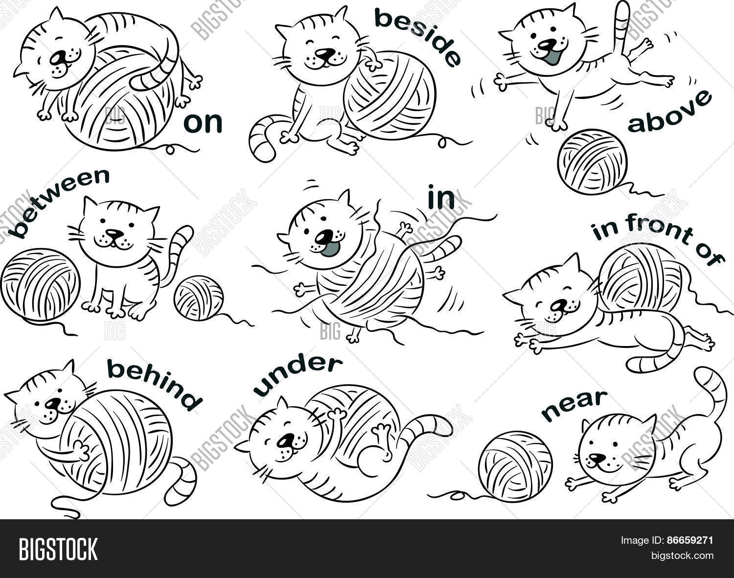 Prepositions of Place image & stock photo. 86659271