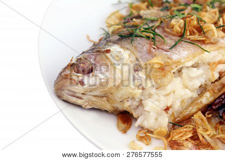 Pickled Fish Tasty Fried (pla Som Tod : Thai Word), Pickled Fish Fry ...