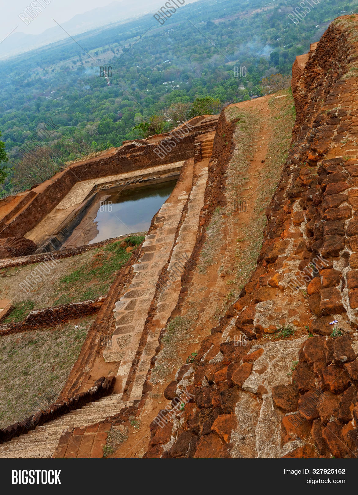 Sigiriya Rock Is An Ancient Fortress In Sri Lanka. Sigiriya Is A Unesco ...