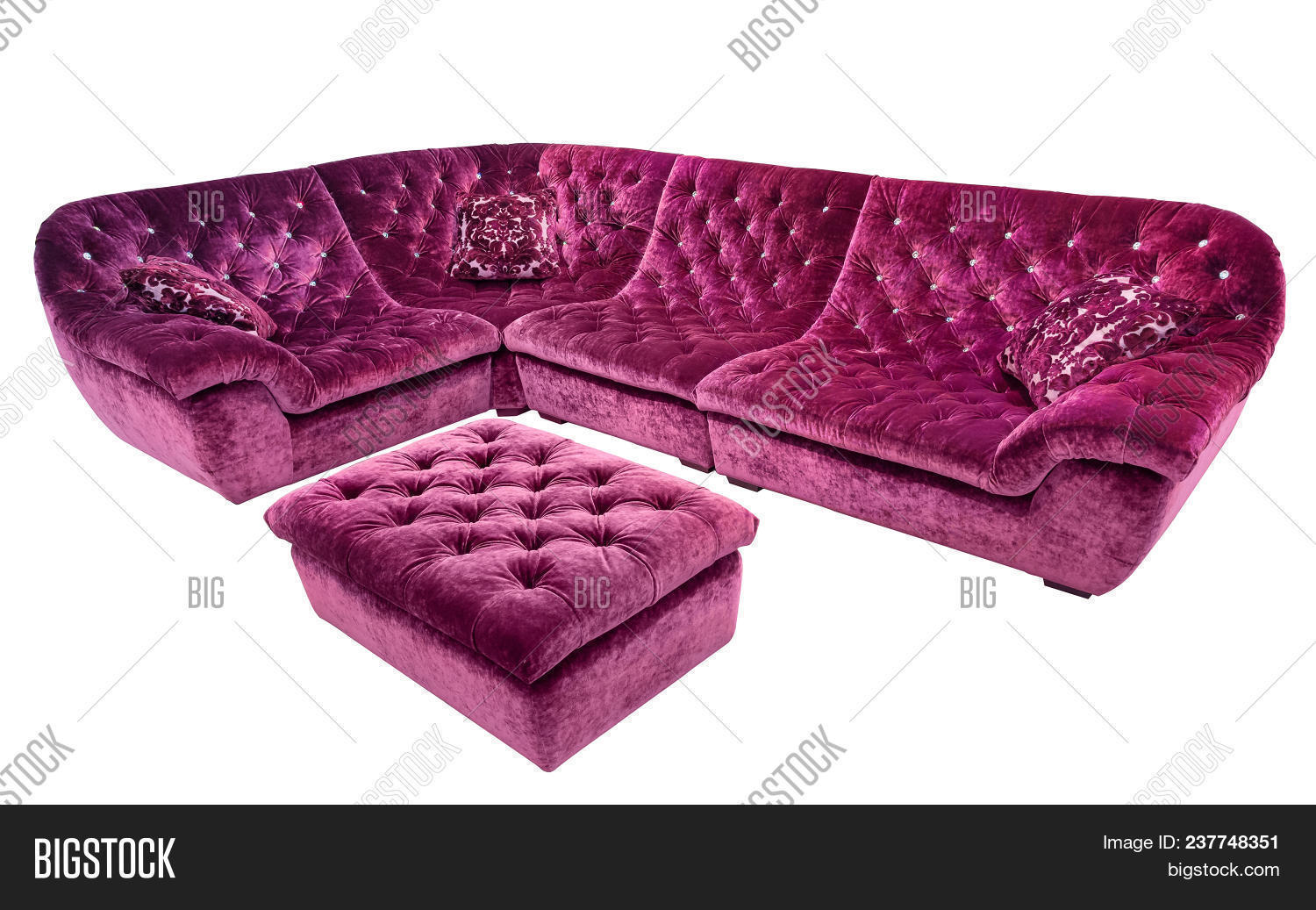 Fuchsia Sofa | Baci Living Room