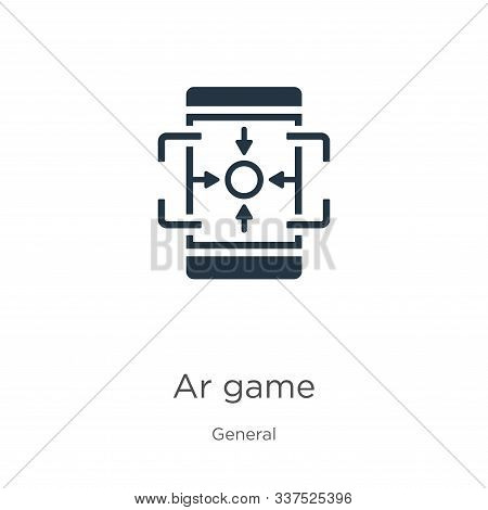 Ar Game Icon Vector. Trendy Flat Ar Game Icon From General Collection ...