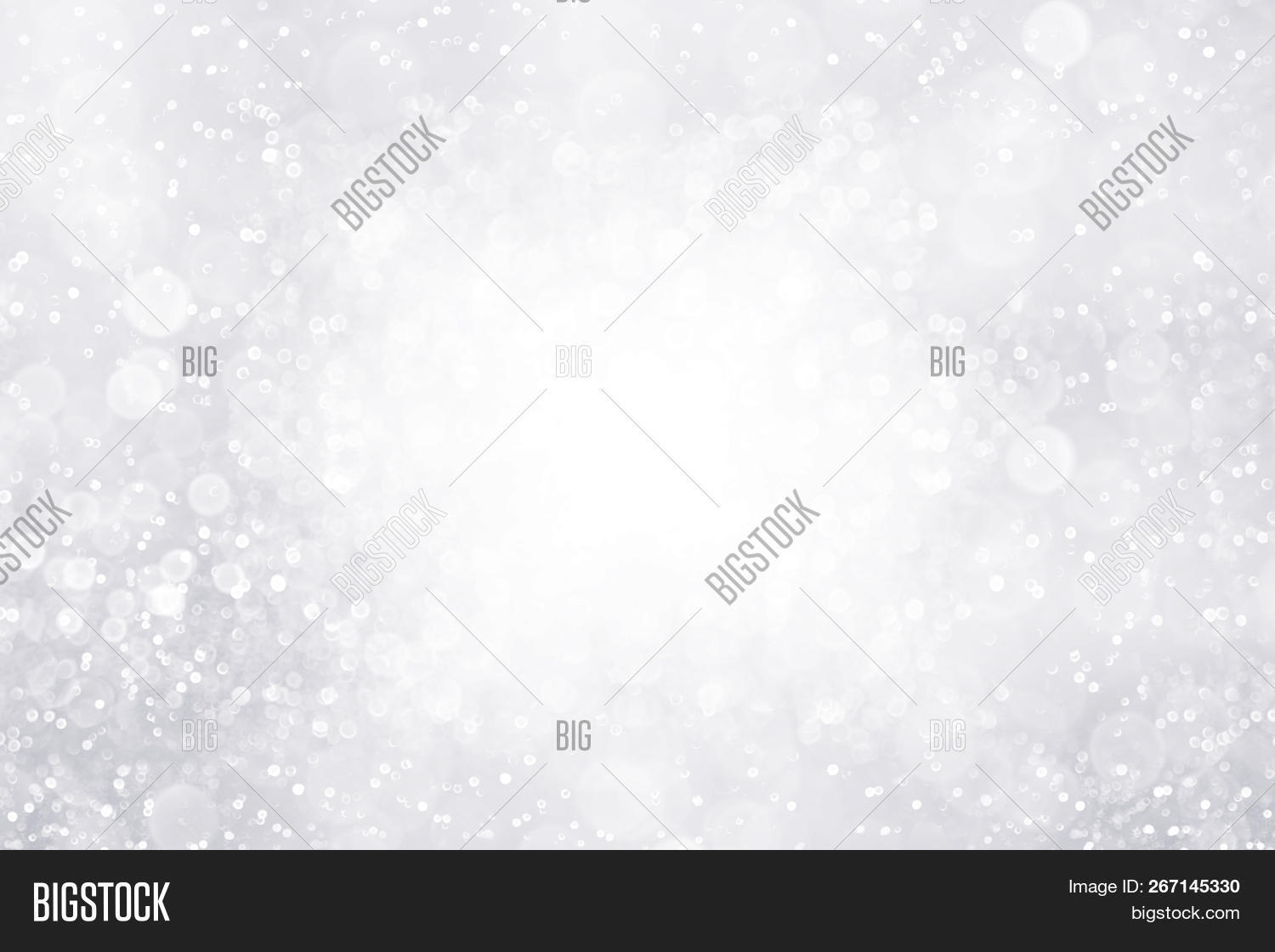 Modern Fancy Silver White Glitter Sparkle Background For Happy Birthday Party Invite, Christmas ...
