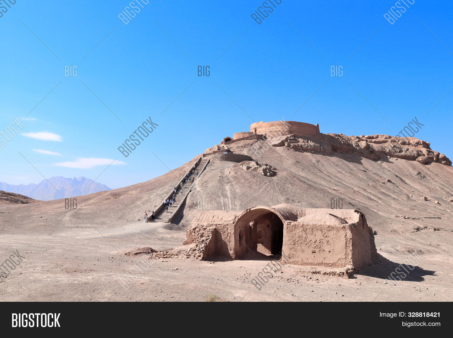 Zoroastrian ceremonial complex and Towers of Silence (Dakhma), were ...