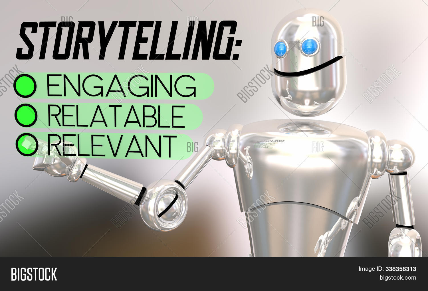 Storytelling Checklist Relevant Relatable Engaging Robot 3d Animation ...
