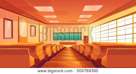 Modern University Auditorium, College Classroom, High School Lecture ...