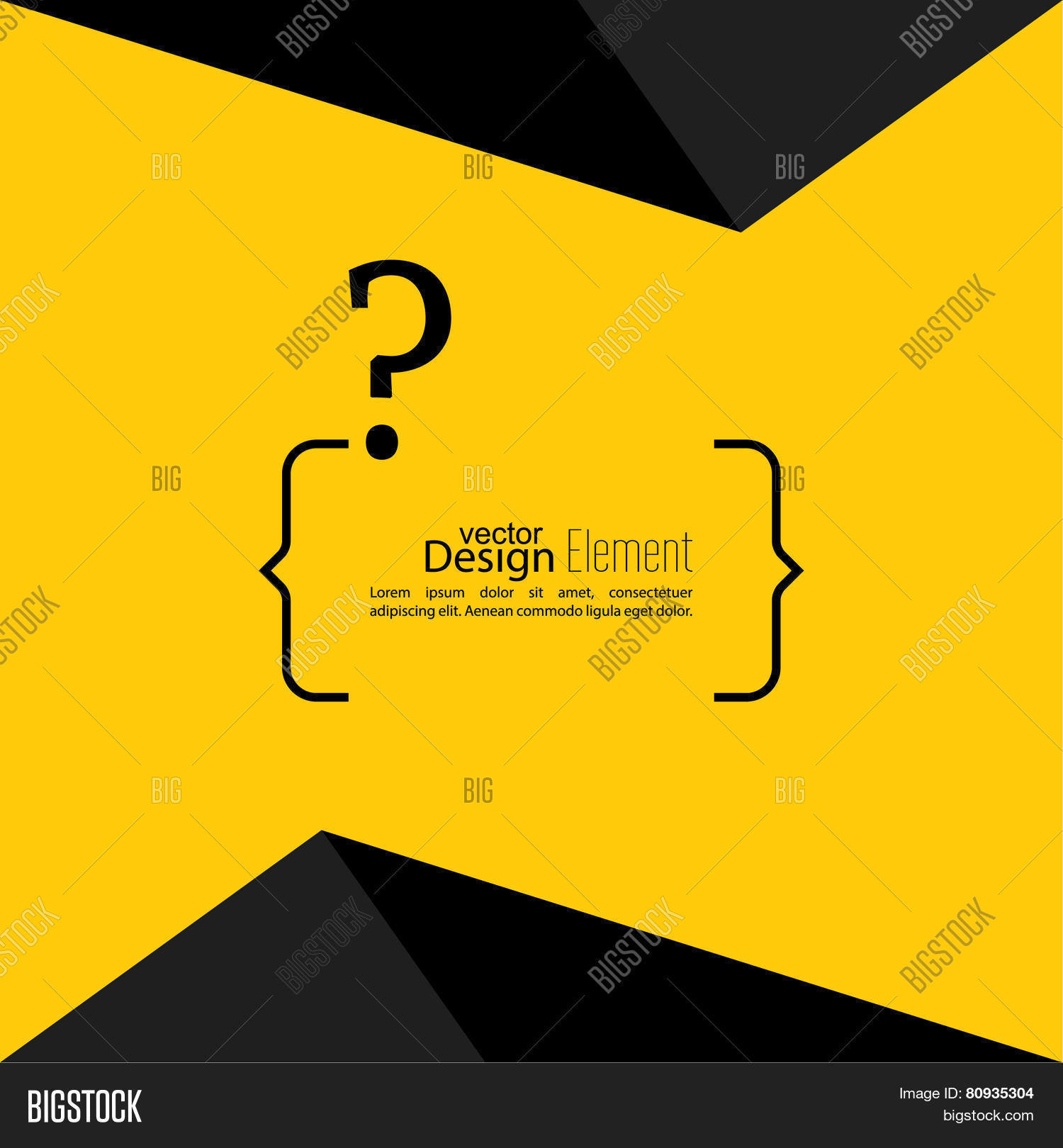 Question mark icon. image & stock photo. 80935304