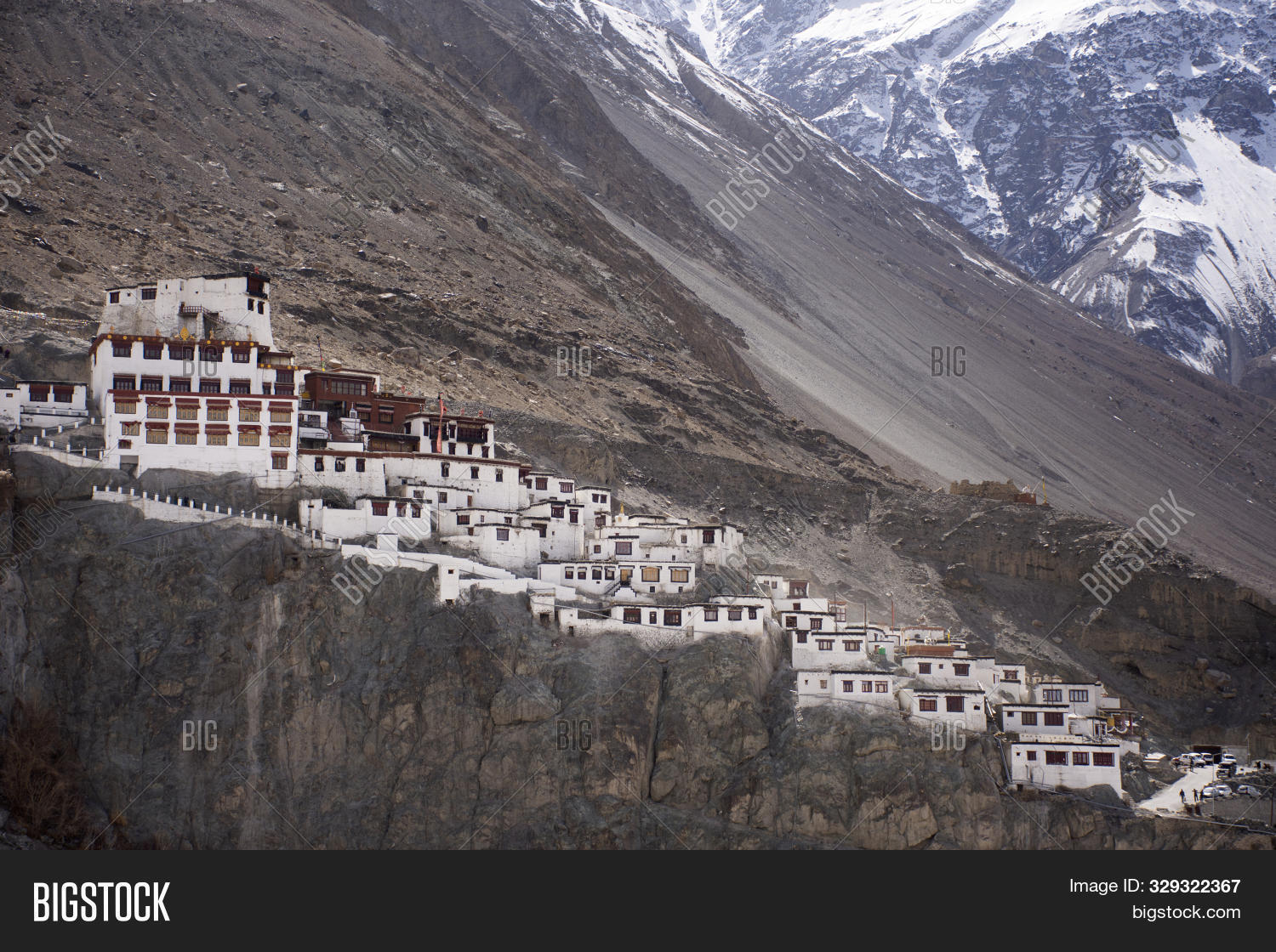 Diskit Monastery Galdan Tashi Chuling Gompa In Hunder Or Hundar Village ...