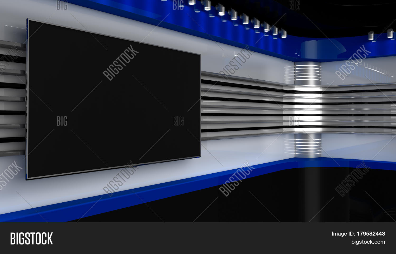 Tv Studio. Red Studio. Backdrop For Tv Shows .tv On Wall. News Studio ...