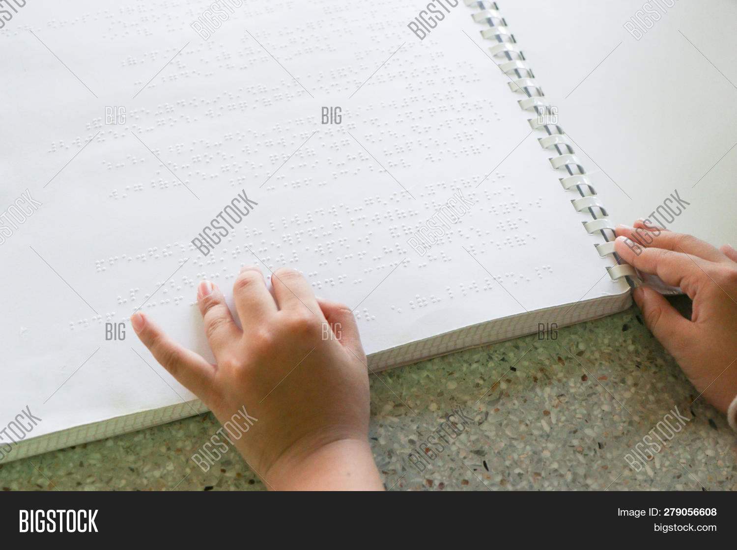 Braille Is The Font For The Blind, Invented By Louis Braille. The ...