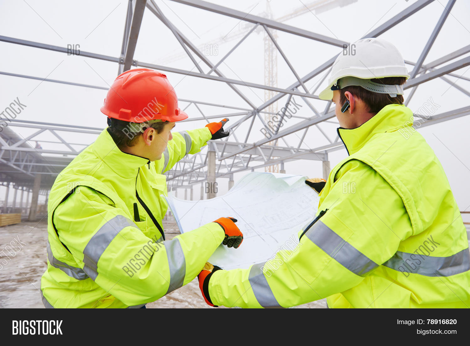 male engineers construction foreman managers outdoors indoors at ...